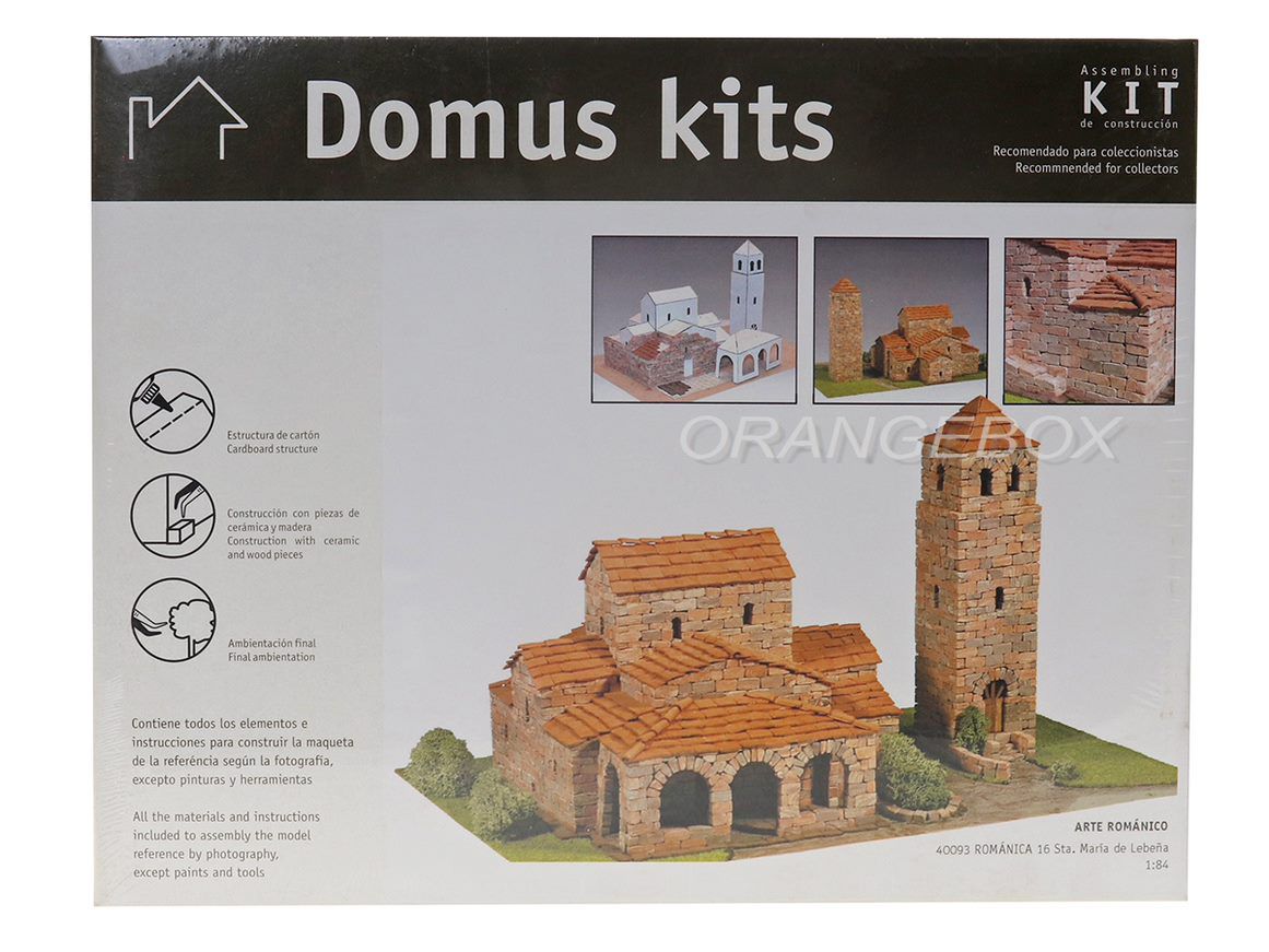 Kit Modelismo Construção Arte Romanico 16 Sta. María De Lebeña 1:84 ...
