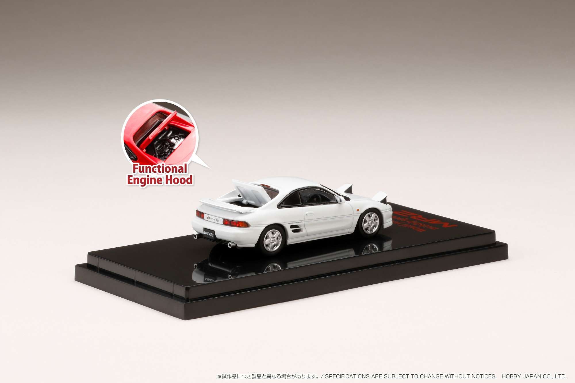 Toyota MR2 SW20 GT-S 1996 1:64 Hobby Japan - 19 anos! Loja on-line de miniaturas colecionáveis!