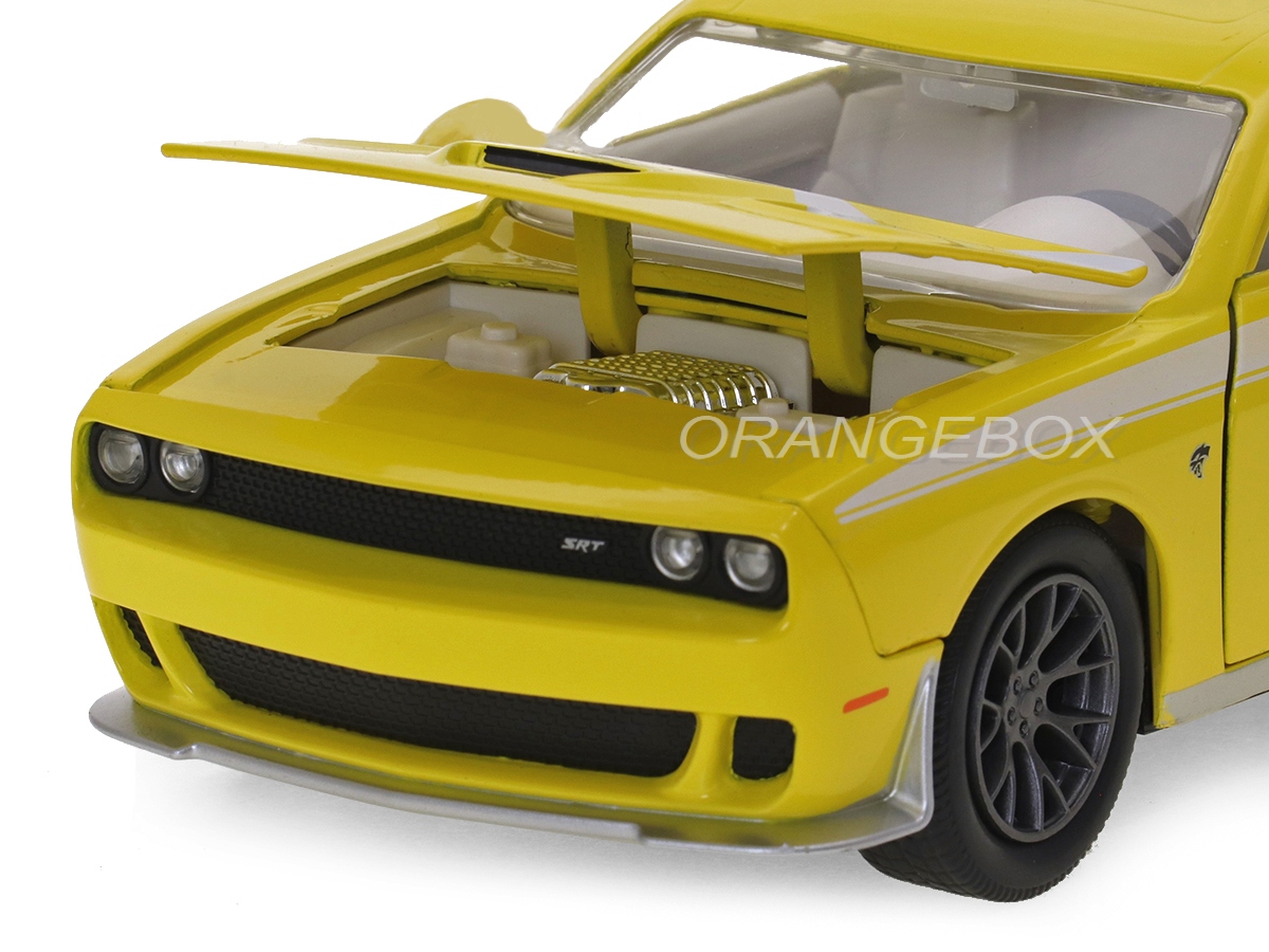 Dodge Challenger SRT Hellcat 2015 Power Rangers + Figura Jada Toys 1:24 ...