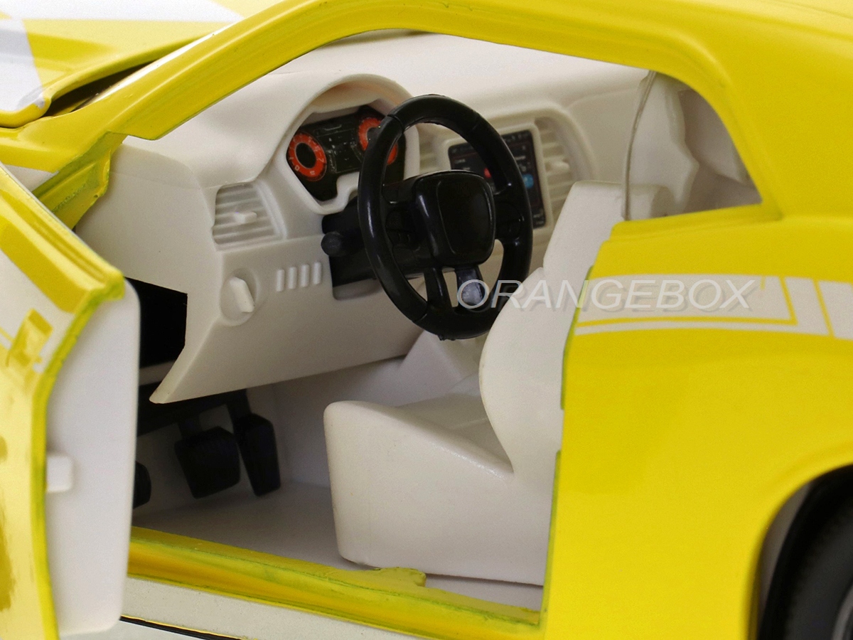 Dodge Challenger SRT Hellcat 2015 Power Rangers + Figura Jada Toys 1:24 ...