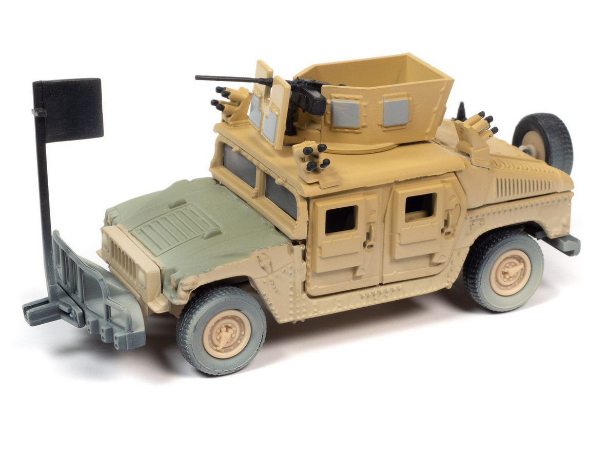 HUMVEE 4-CT M1114 HA HMMWV Armored Fastback Release 1B 2021 1:64 Johnny ...