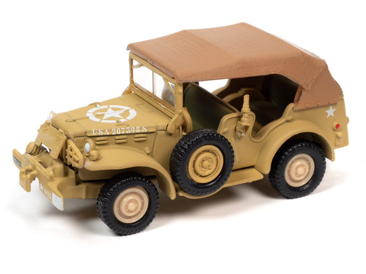Dodge WC57 Command Car WWII Release 1A 2021 1:64 Johnny Lightning ...
