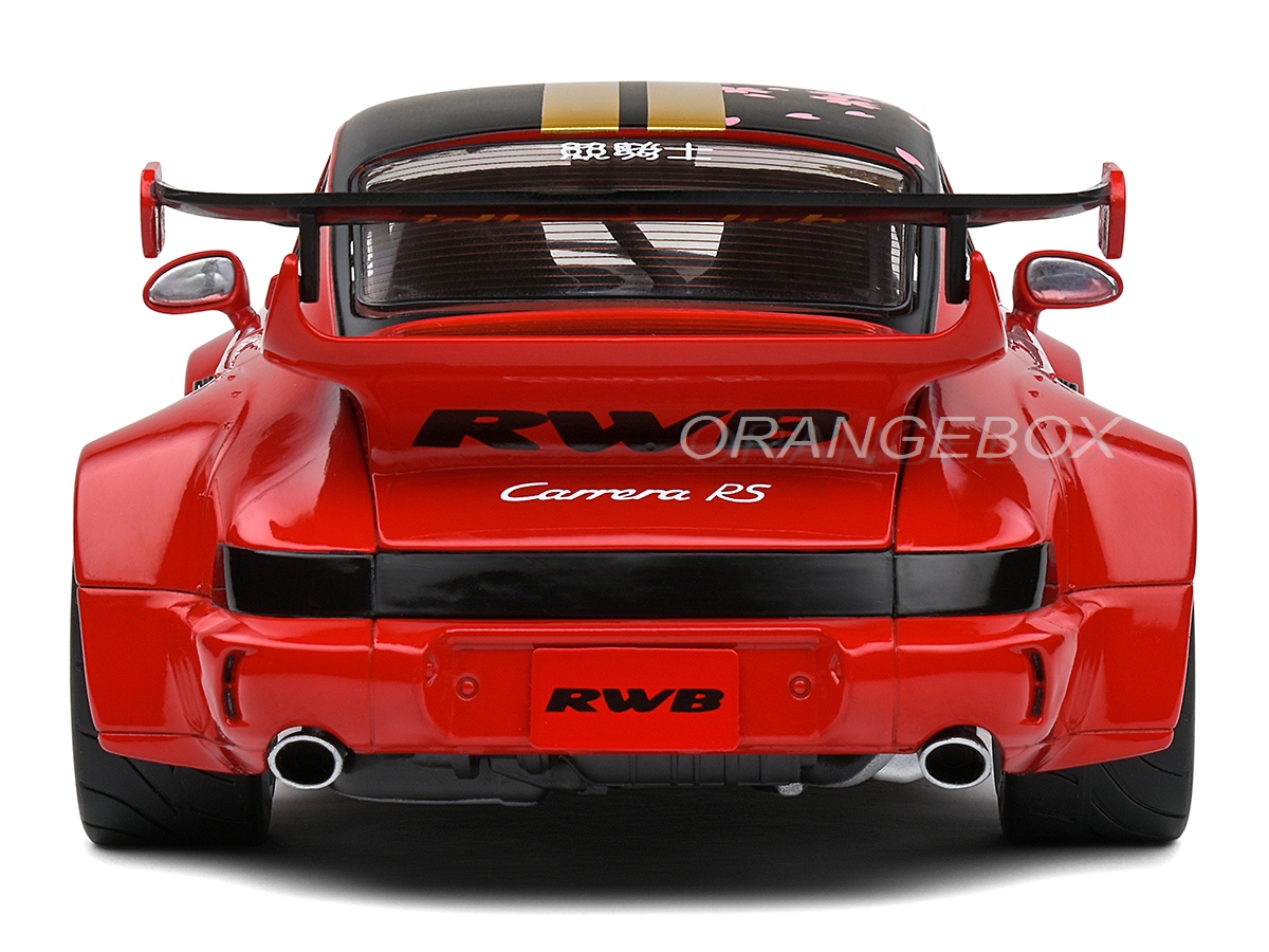 Porsche 911 RWB Red Sakura 2021 1:18 Solido - 19 anos! Loja on-line de ...