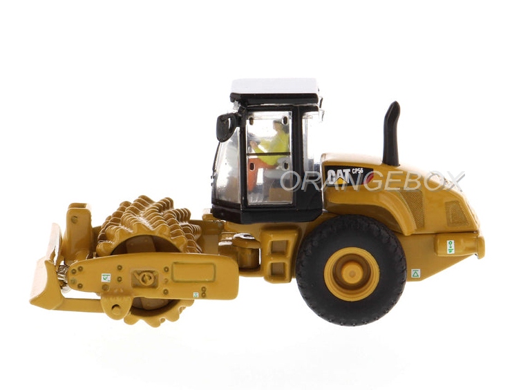 Compactador Caterpillar CS56 1:87 HO Diecast Masters - 19 anos! Loja on ...
