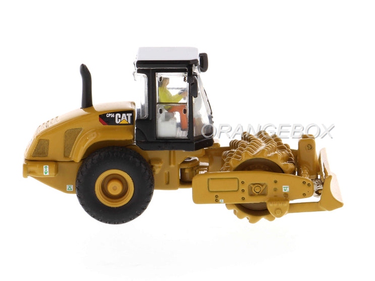 Compactador Caterpillar CS56 1:87 HO Diecast Masters - 19 anos! Loja on ...