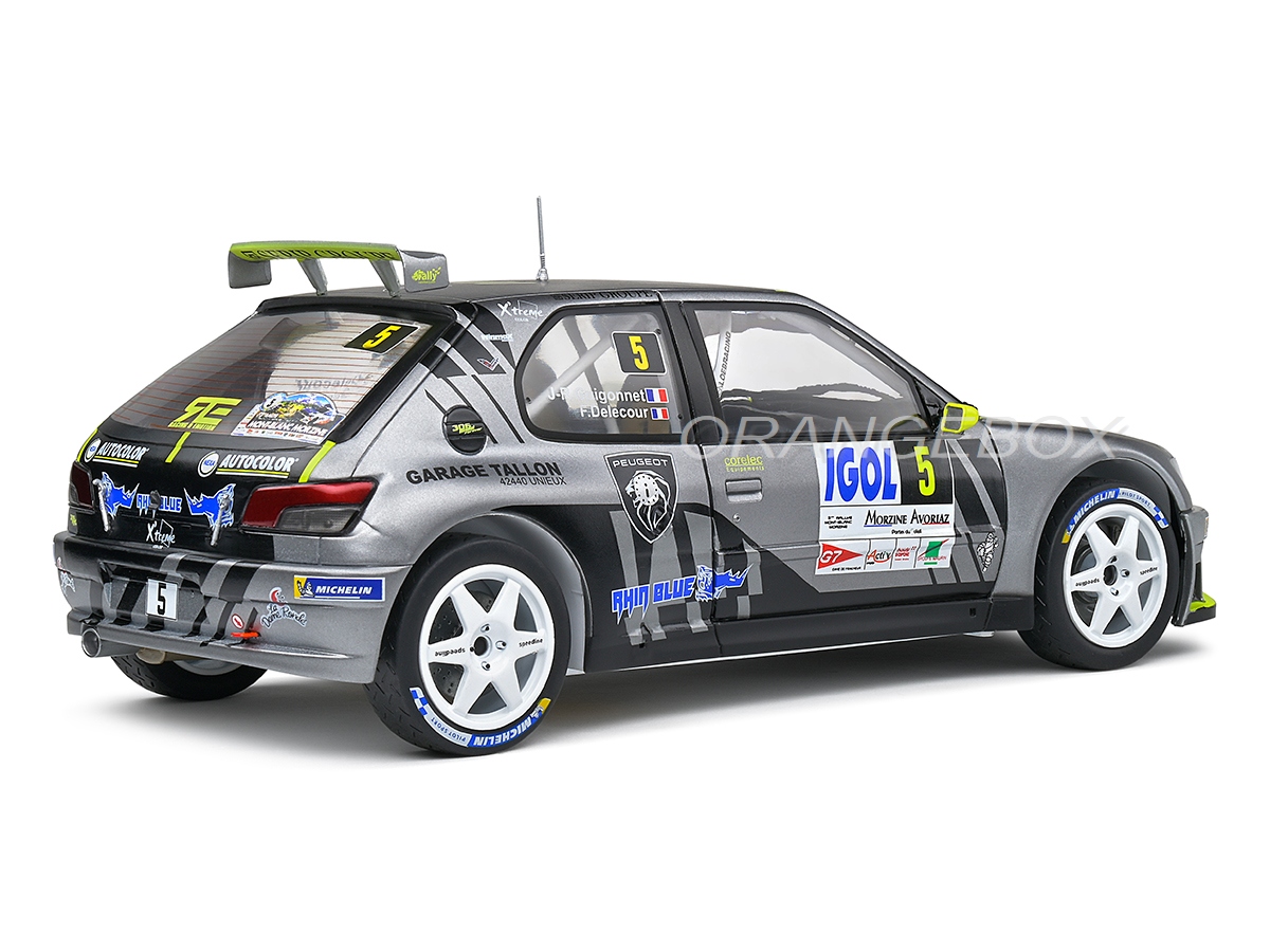 Peugeot 306 Maxi Rally Du Mont Blanc 2021 1:18 Solido - 19 anos! Loja ...