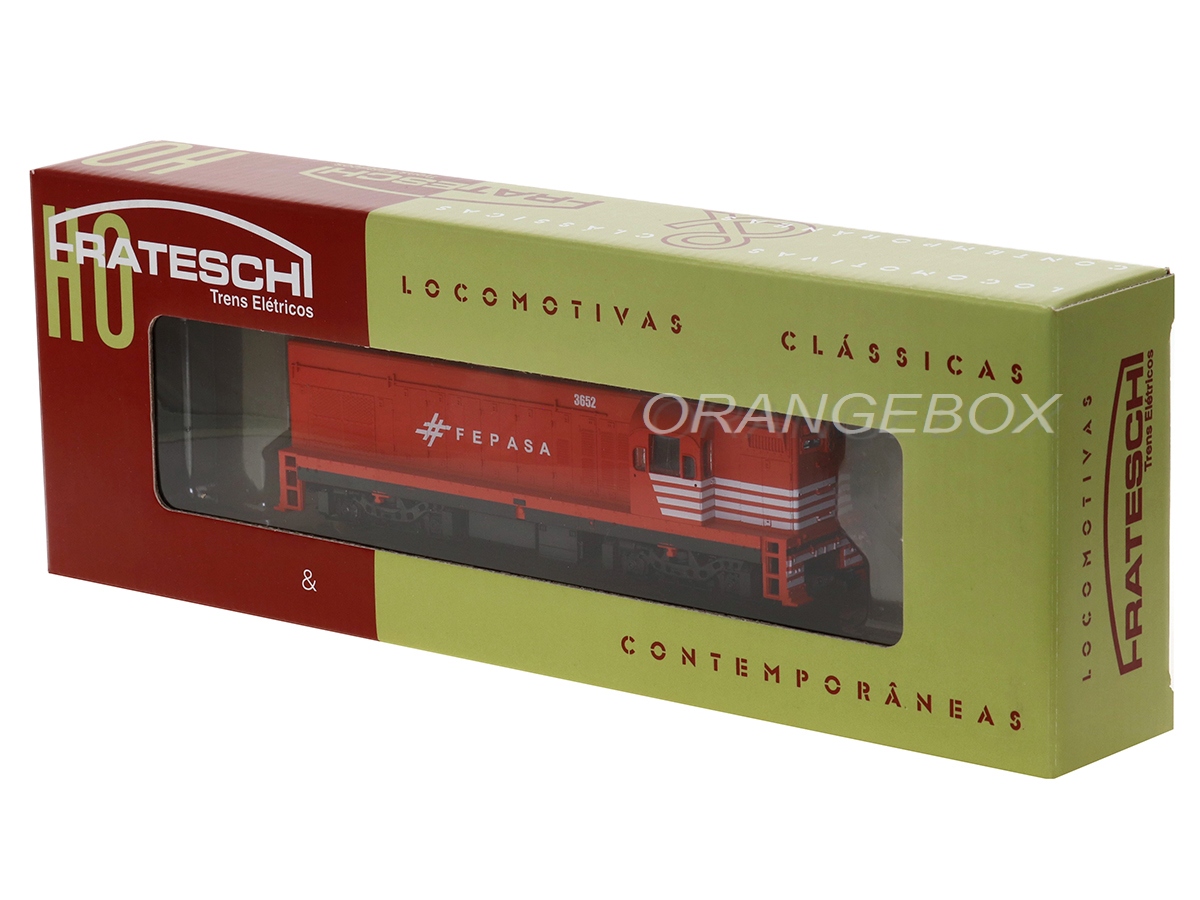 Locomotiva G12 FEPASA 1:87 HO Frateschi - 3002 - 19 anos! Loja on-line ...