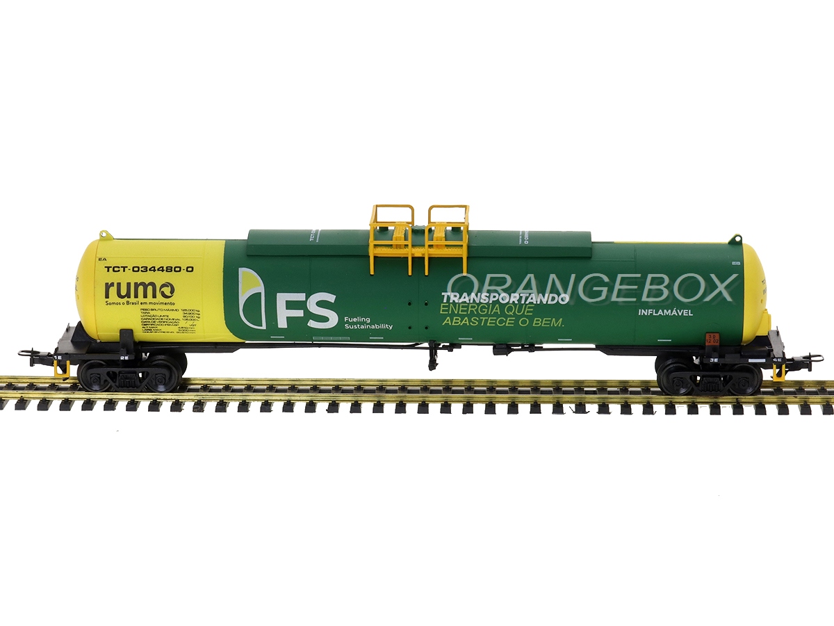 Vagão Tanque Rumo TCT FS 1:87 HO Frateschi - 2116 - 19 anos! Loja on ...
