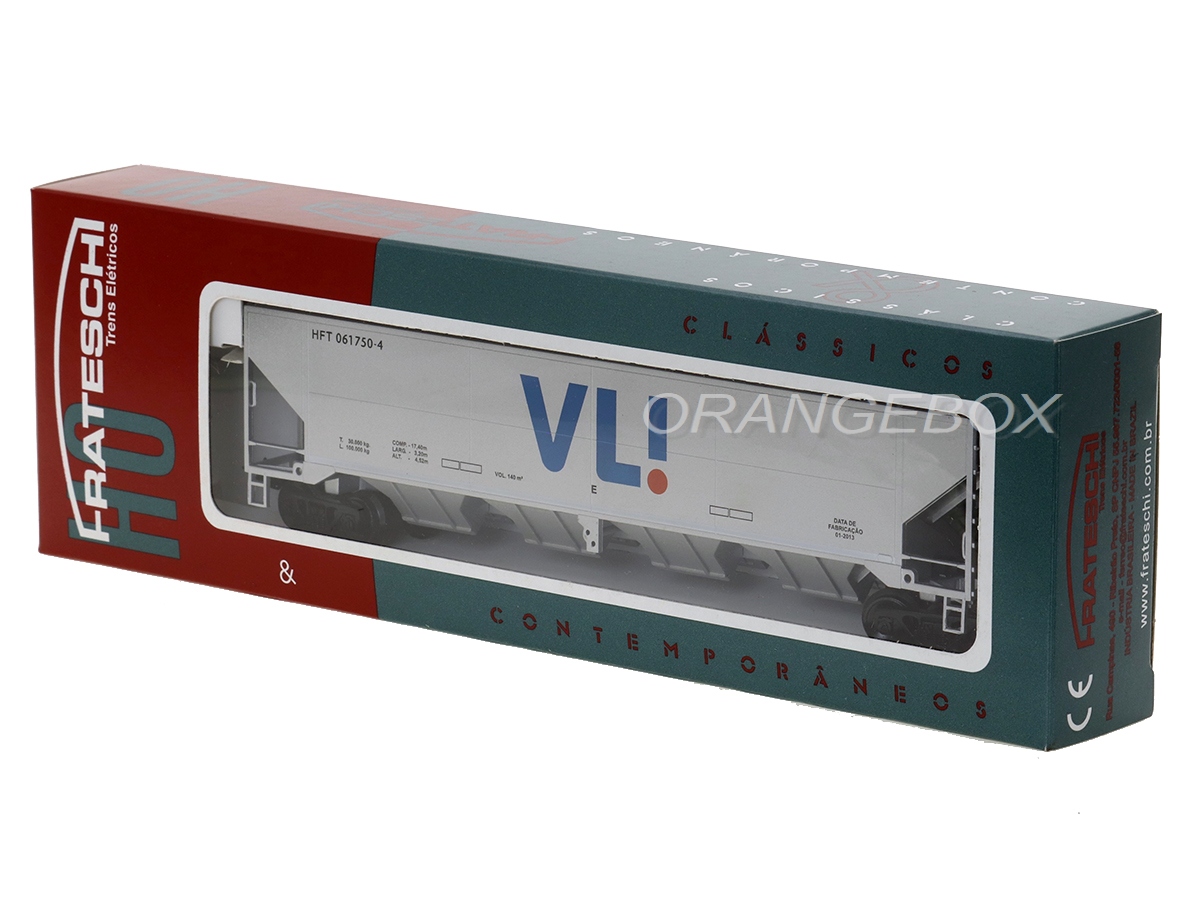 Vagão HFT VLI 1:87 HO Frateschi - 2040 - 19 anos! Loja on-line de ...