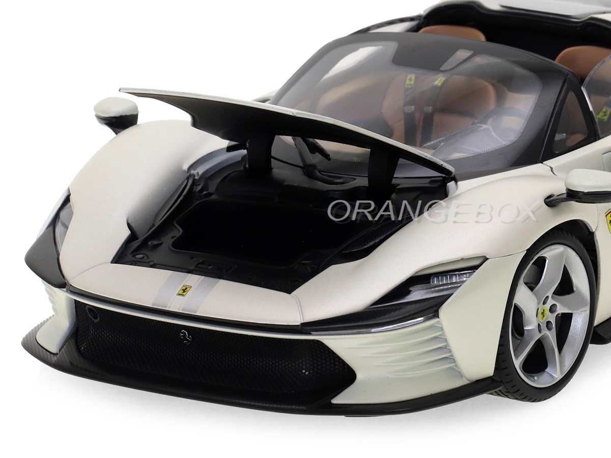 Ferrari Daytona SP3 Closed Top 2022 1:18 Bburago Signature Branco - 19 ...