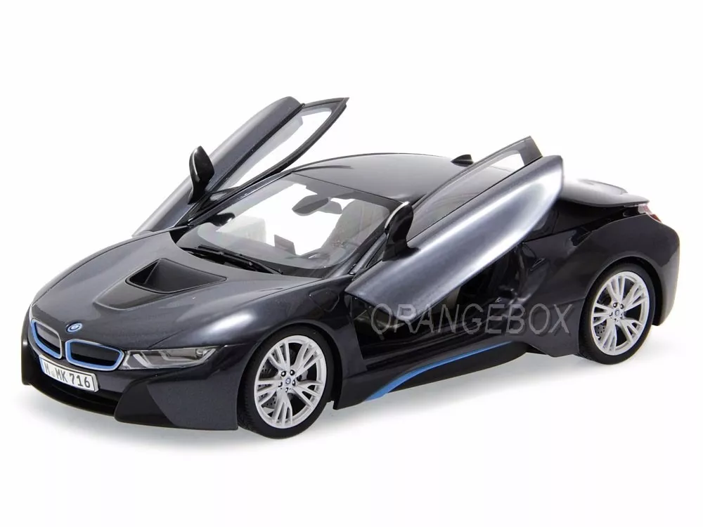 BMW I8 Speed 1:18 Paragon Models Cinza - 19 anos! Loja on-line de miniaturas colecionáveis!