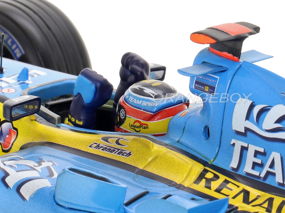 F1 Renault R25 Fernando Alonso Campeão Mundia 2005 Interlagos Brasil 1: ...