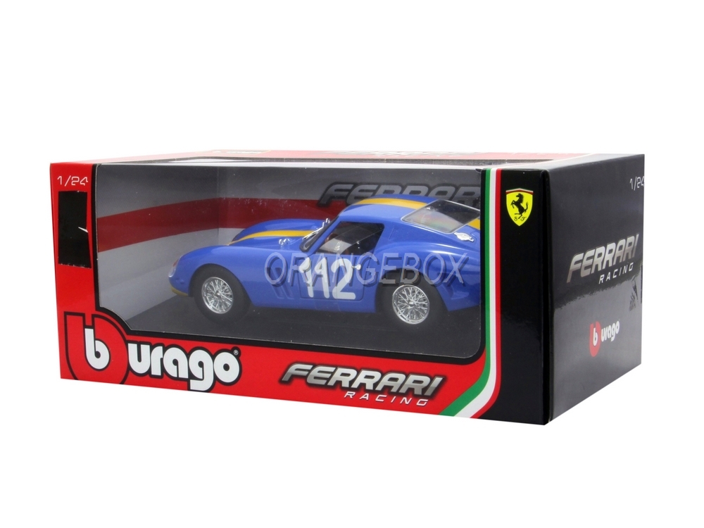 Ferrari 250 GTO Bburago 1:24 Azul - 19 anos! Loja on-line de miniaturas ...