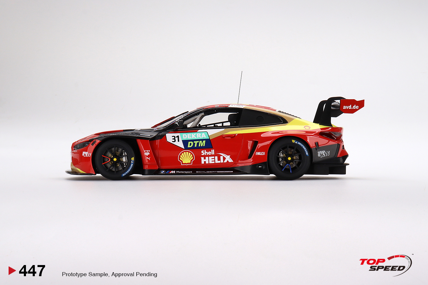 BMW M4 GT3 2022 DTM SHELL 1:18 TopSpeed - 18 anos! Loja on-line de ...
