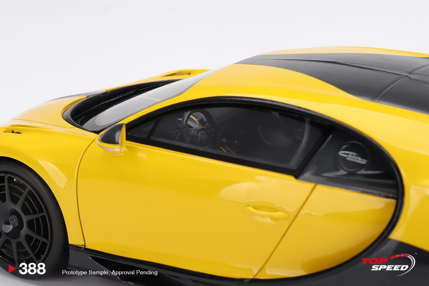 Bugatti Chiron Pur Sport 1:18 TopSpeed Amarelo - 20 anos! Loja on-line ...