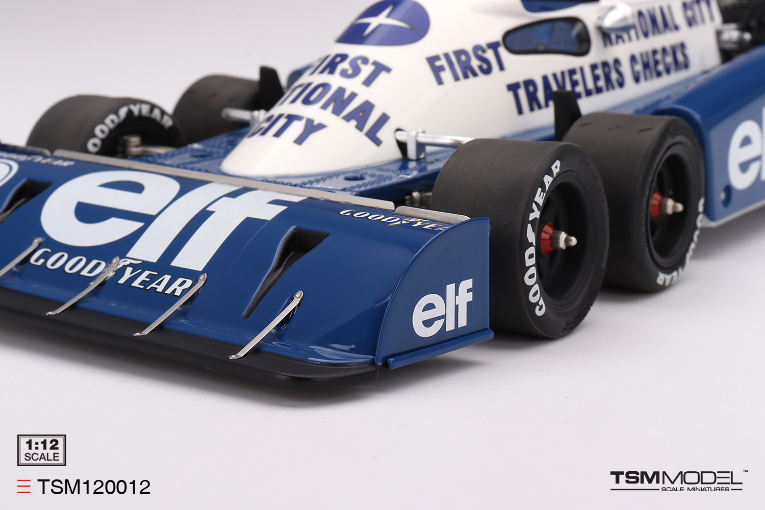 Fórmula 1 Tyrrell P34 1977 Monaco Ronnie Peterson 1:12 TSM Model - 19 anos! Loja on-line de ...