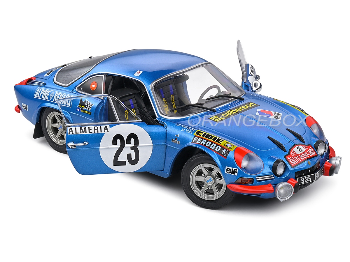 Alpine A110 1600S Monte Carlo Rallye 1972 1:18 Solido - 19 anos! Loja ...