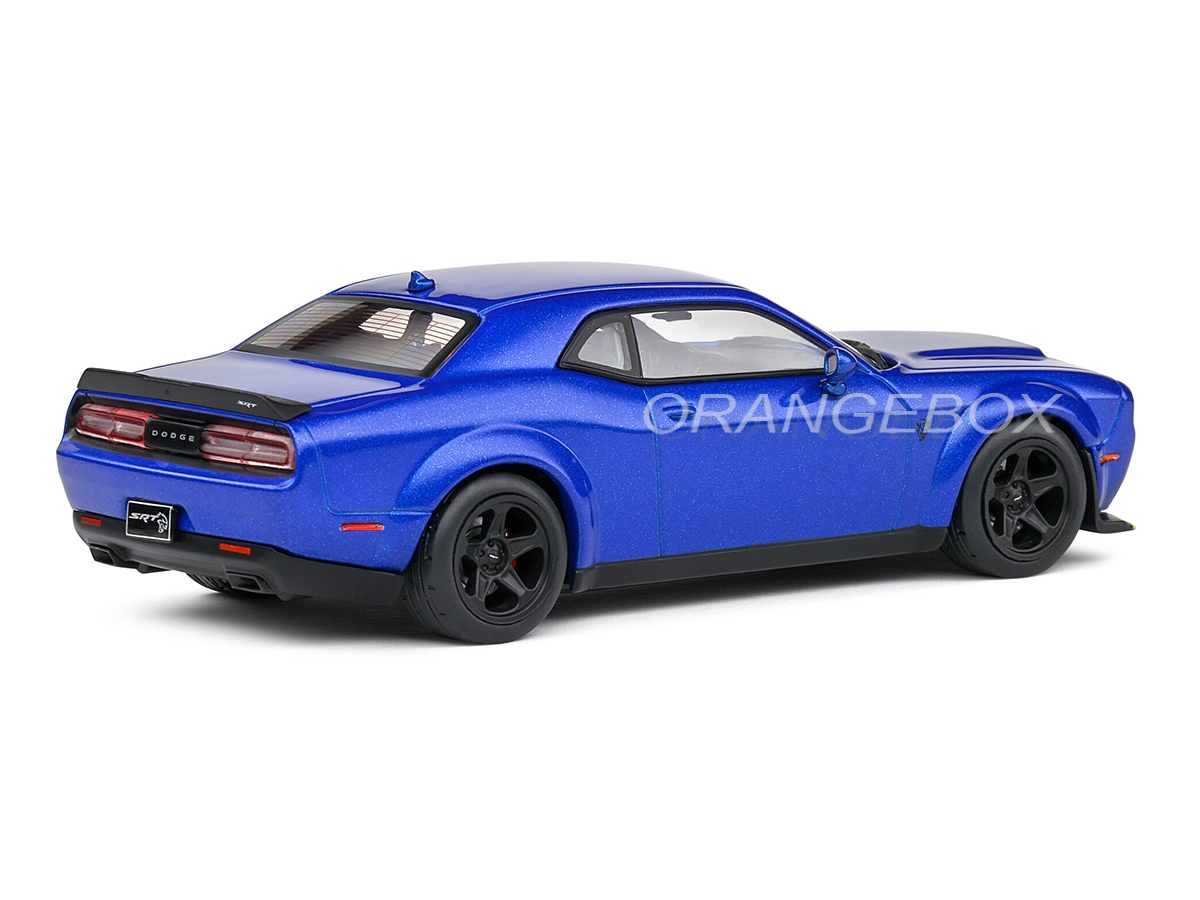 Dodge Challenger SRT Demon 2018 1:43 Solido Azul - 20 anos! Loja on ...