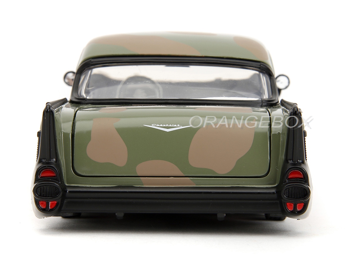 Chevrolet Bel Air 1957 1:24 Jada Toys Shark Mouth Graphics - 20 anos ...