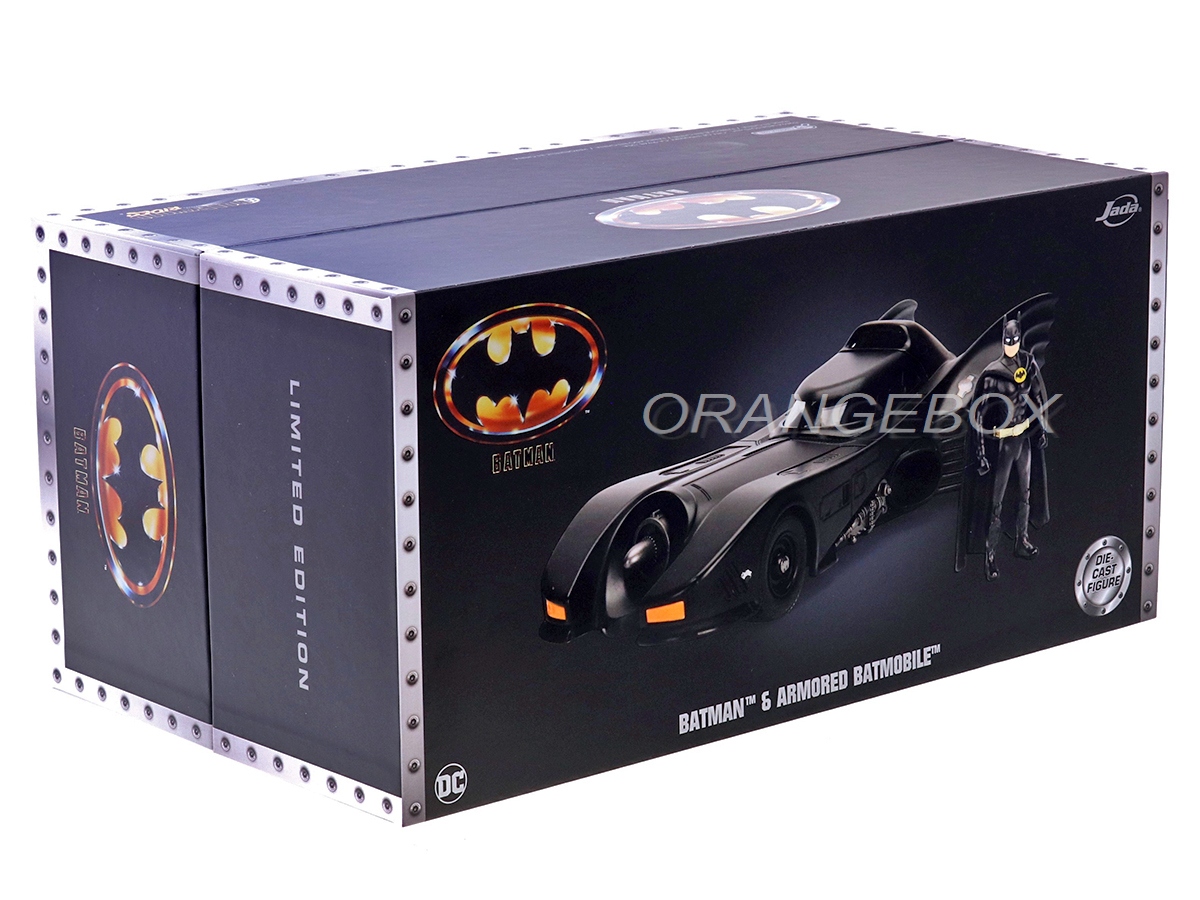 Batmóvel Batmobile Armor Shell 1:24 Jada Toys Next Level + Figura ...