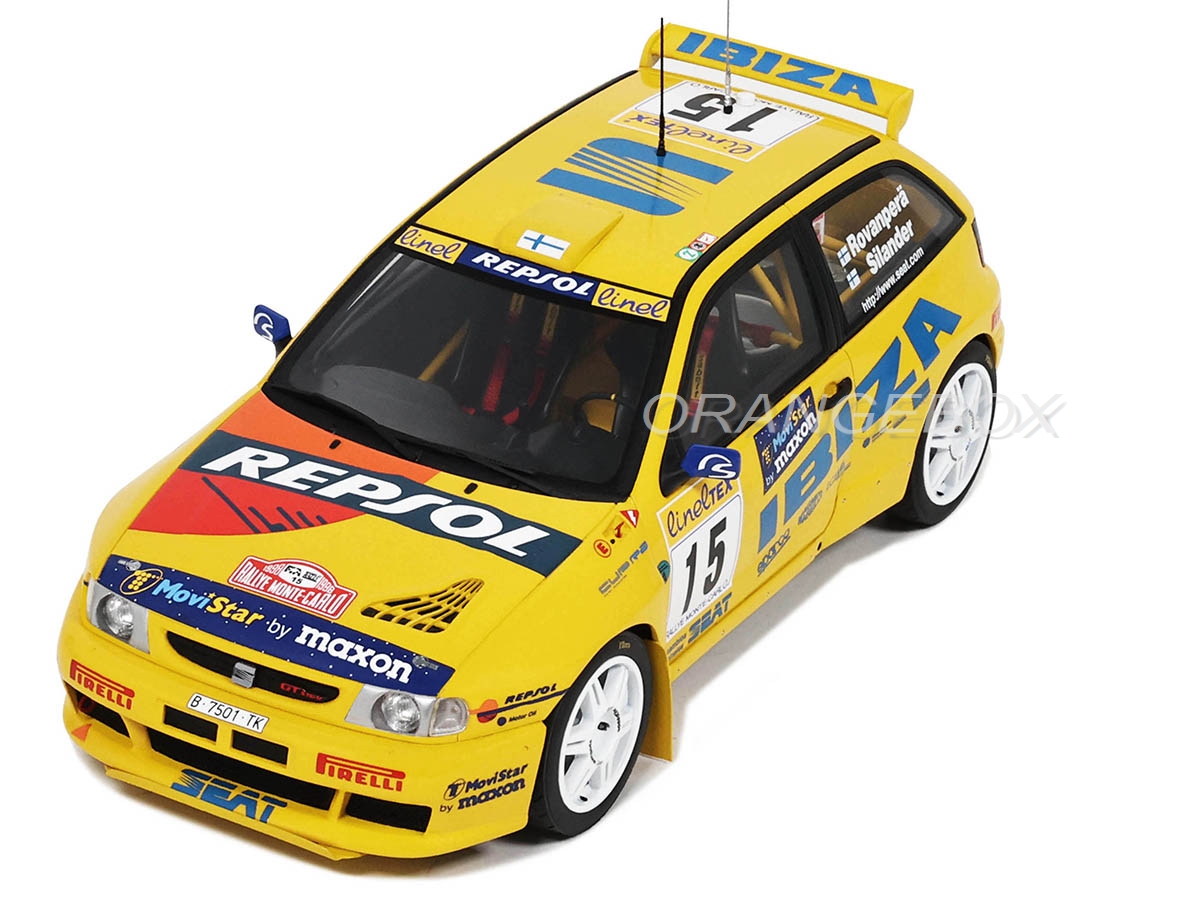 Seat Ibiza Kit Car Rally WRC 1998 1:18 OttOmobile - 19 anos! Loja on ...