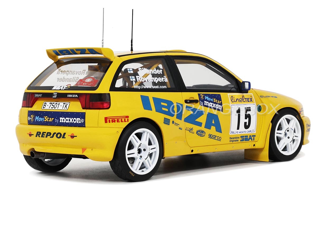 Seat Ibiza Kit Car Rally WRC 1998 1:18 OttOmobile - 19 anos! Loja on ...