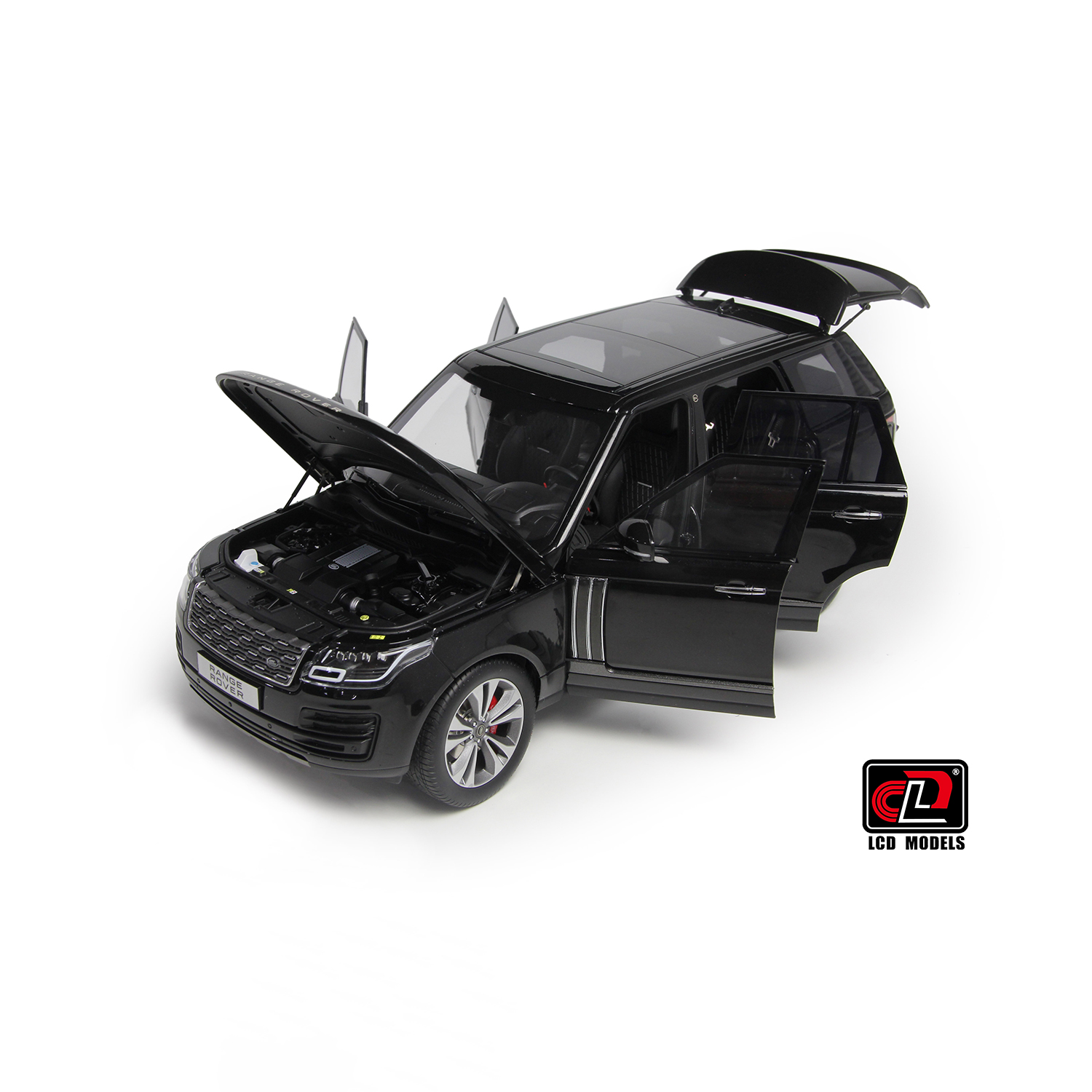 Range Rover SV Autobiography Dynamic 1:18 LCD Models Preto - 18 anos ...