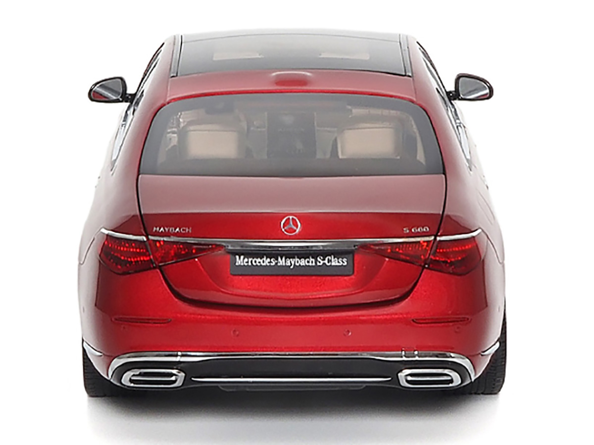 Mercedes Benz Maybach S-Class 2021 1:18 Almost Real Vermelho - 20 anos ...