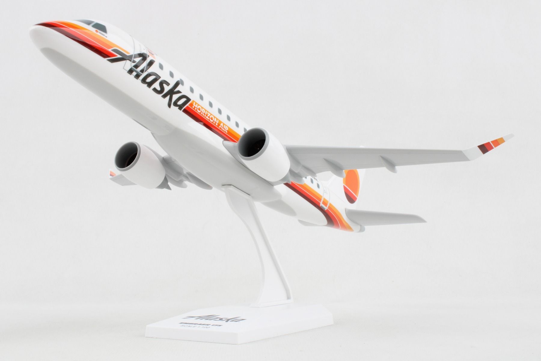 Avião Alaska/Horizon Retro E175 1:100 Skymarks - 20 anos! Loja on-line ...