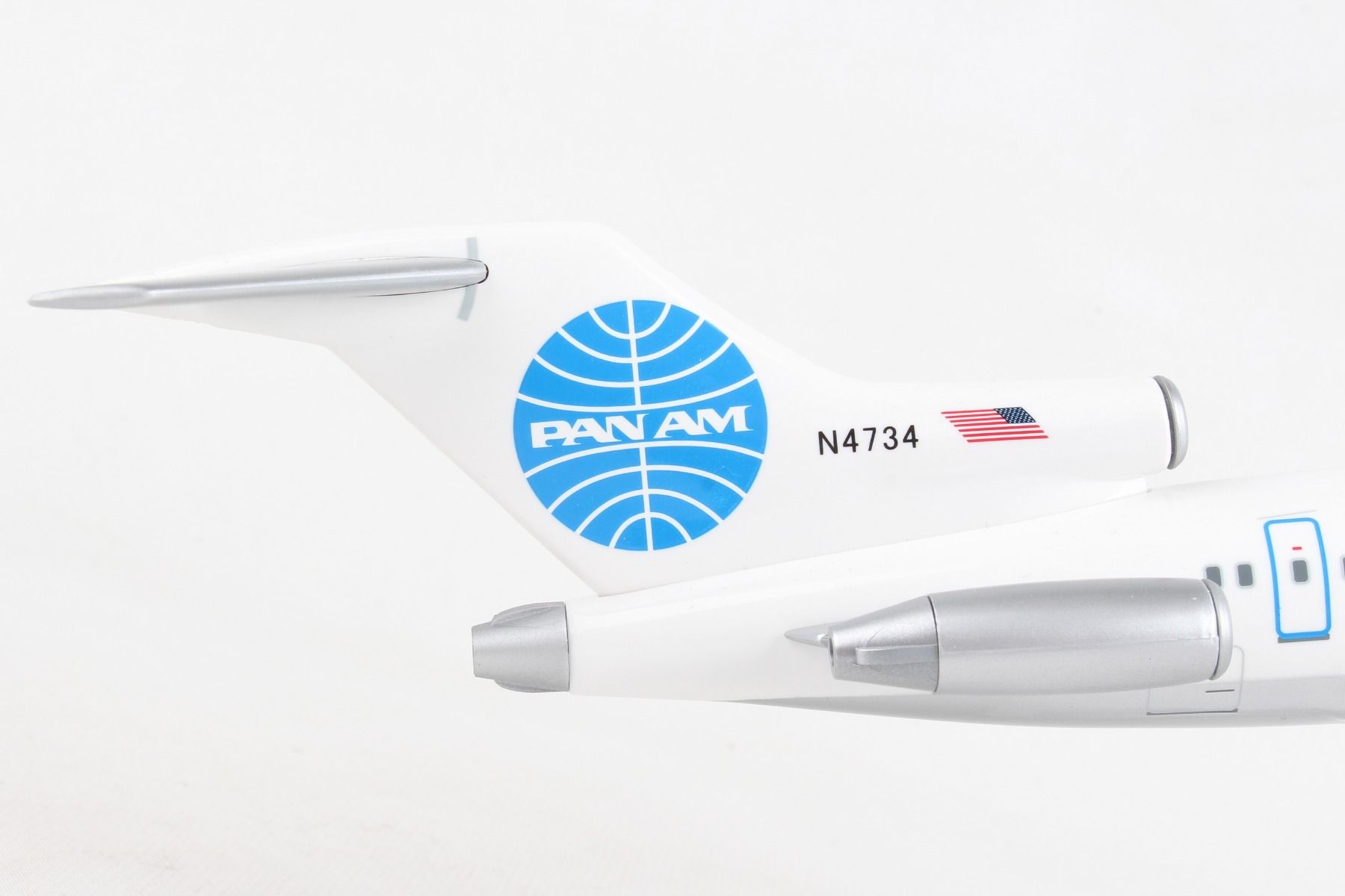 Avião Pan Am 727-200 Clipper Charmer 1:150 Skymarks - 20 anos! Loja on ...