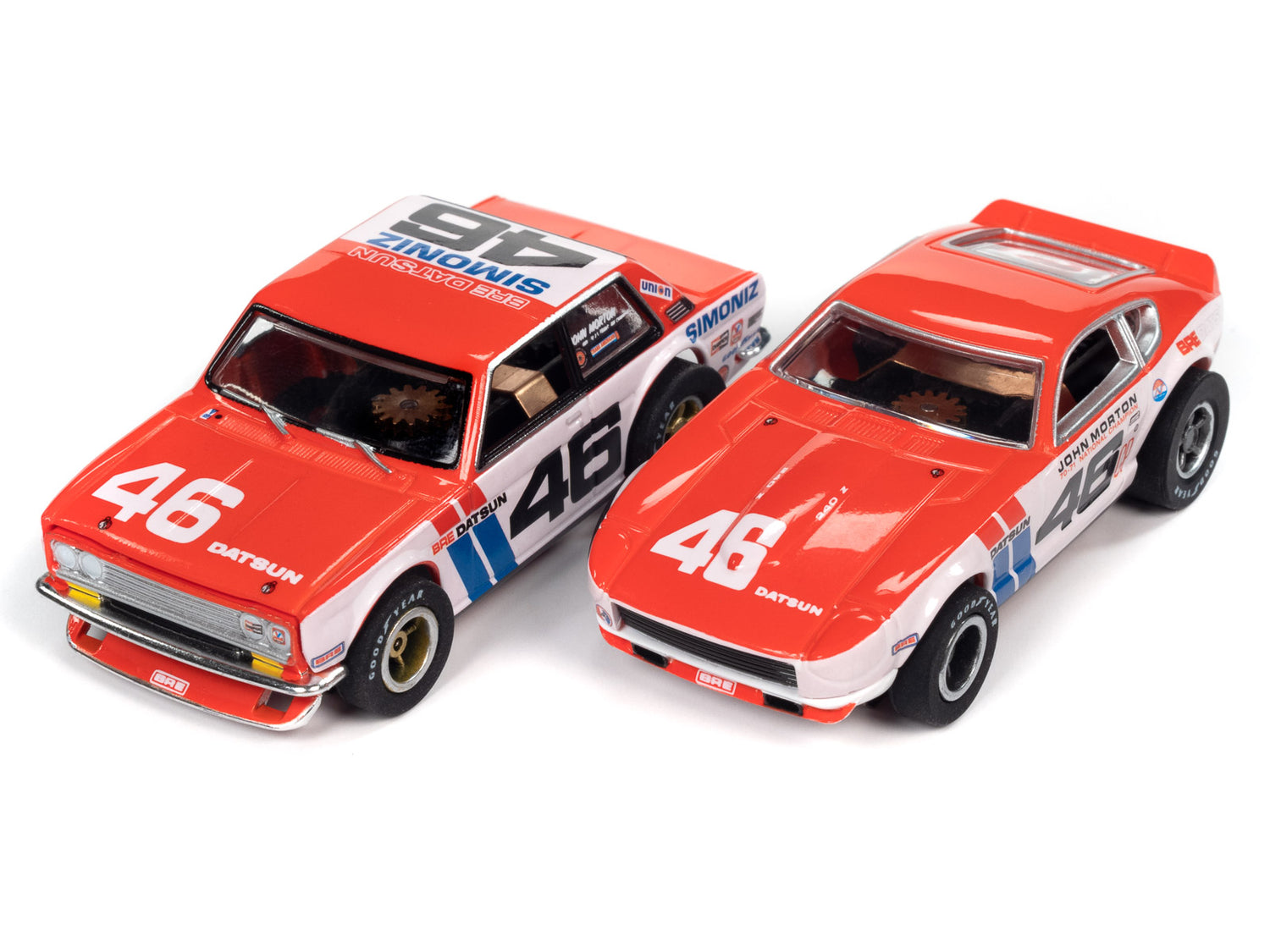 Conjunto Autorama Elétrico Slot Car BRE Datsun Race Set HO Autoworld ...