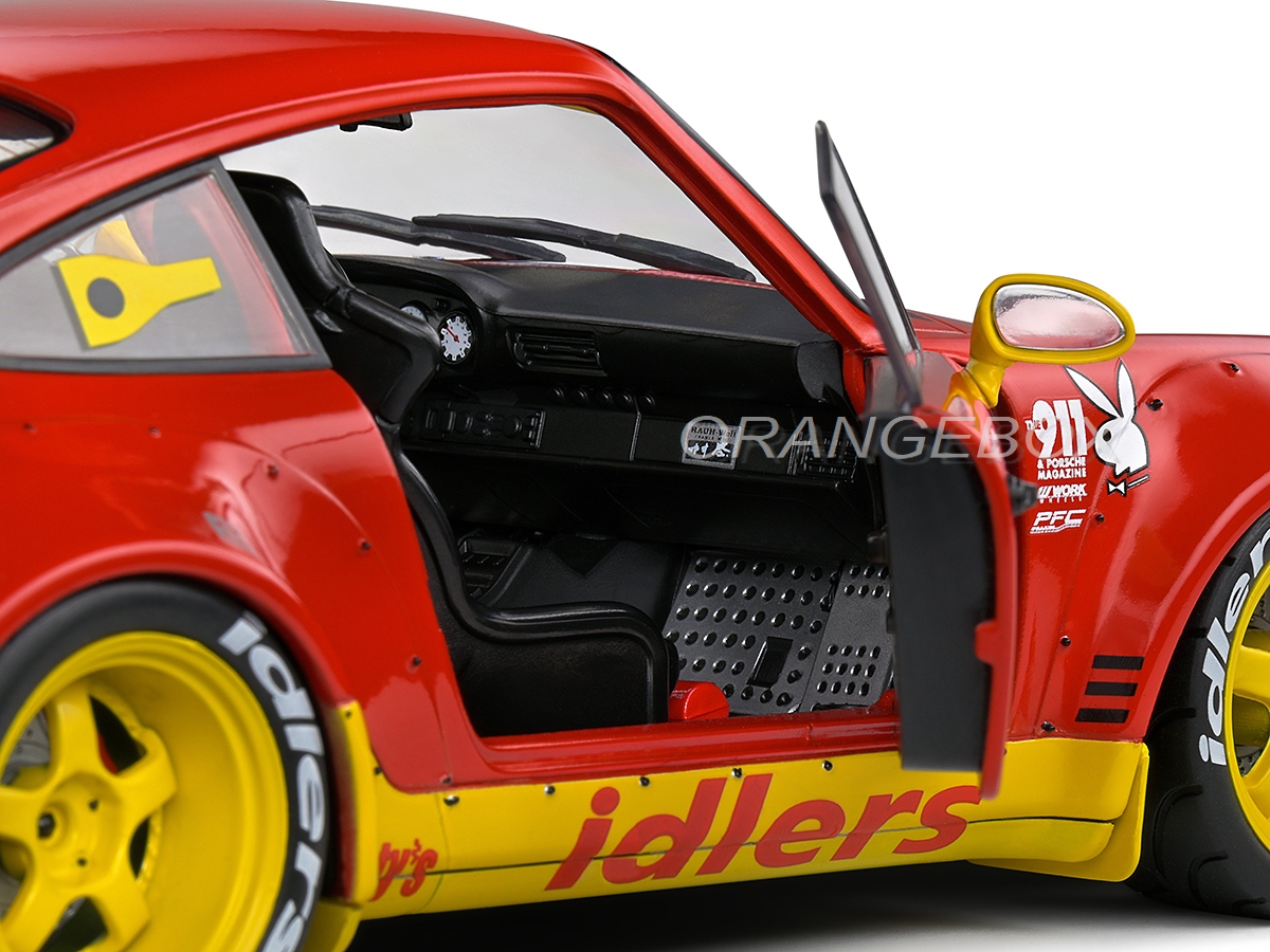 Porsche 911 964 RWB Body Kit Maty's Idlers Racing 1994 1:18 Solido - 18 ...