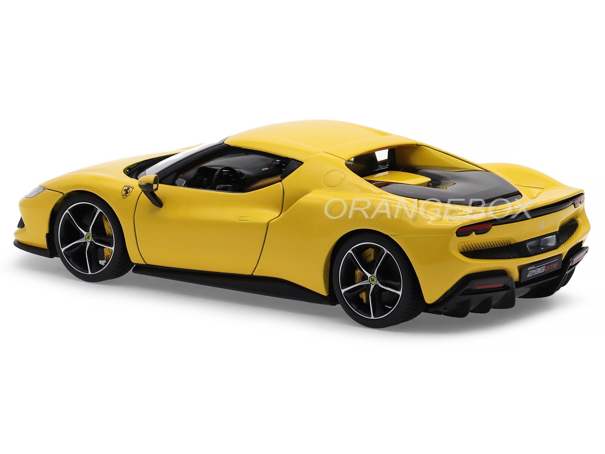 Ferrari 296 GTB 1:18 Bburago Amarelo - 19 anos! Loja on-line de ...
