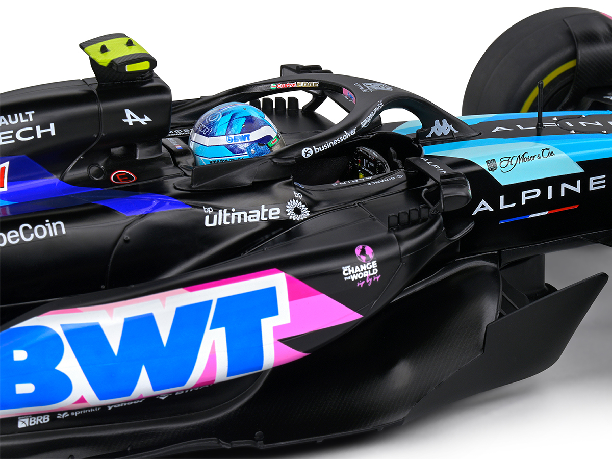Fórmula 1 Alpine A524 Pierre Gasly GP Mônaco 2024 1:18 Solido - 19 anos ...