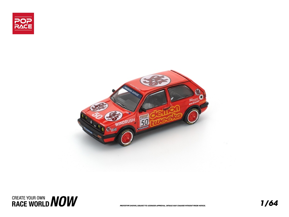 Volkswagen Golf GTI MKII Team Demon Tweeks BTCC 1988 1:64 POP RACE - 20 ...