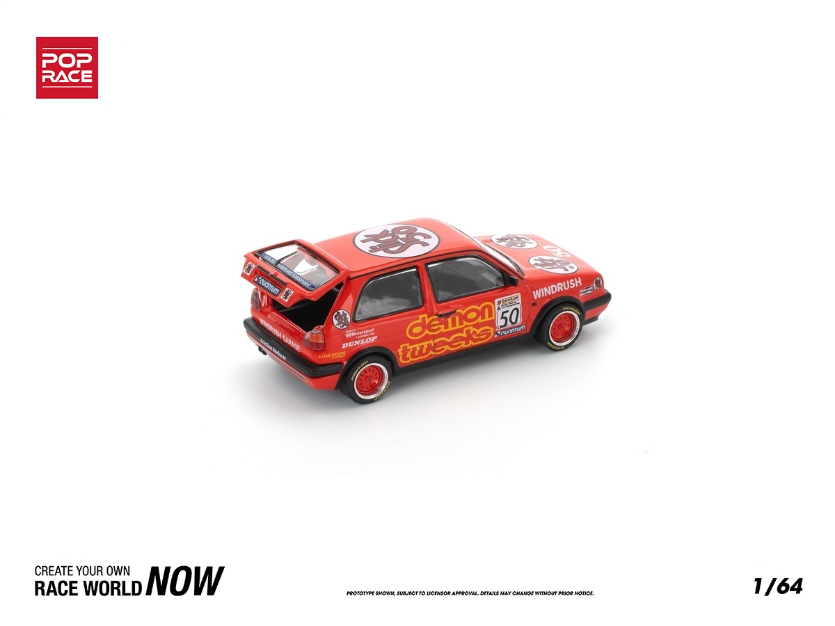 Volkswagen Golf GTI MKII Team Demon Tweeks BTCC 1988 1:64 POP RACE - 20 ...