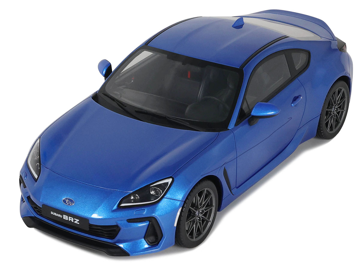 Subaru BRZ WR 2024 1:18 OttOmobile Azul - 19 anos! Loja on-line de miniaturas colecionáveis!