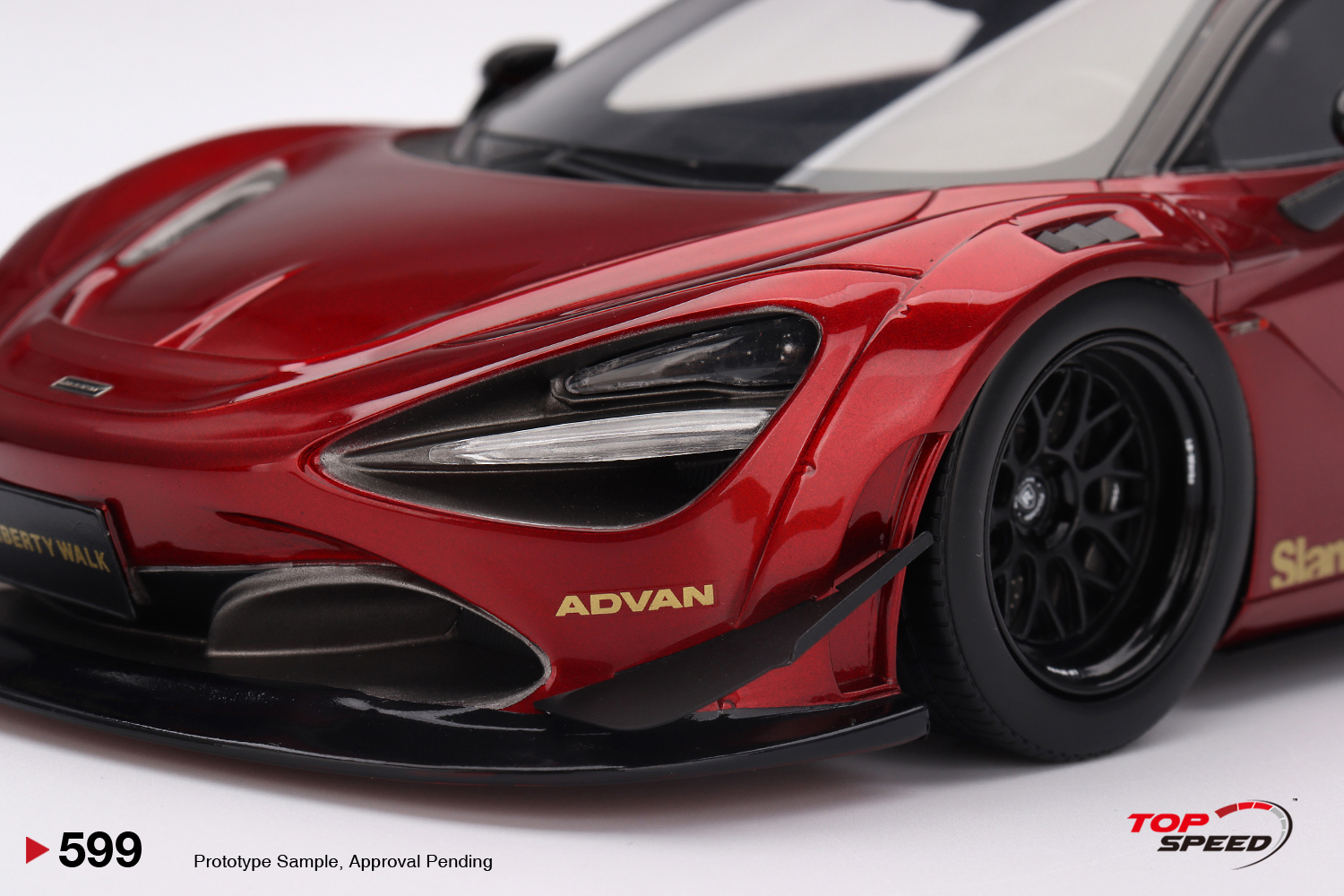 McLaren 720S LB Works Liberty Walk 1:18 TopSpeed Vermelho - 20 anos ...