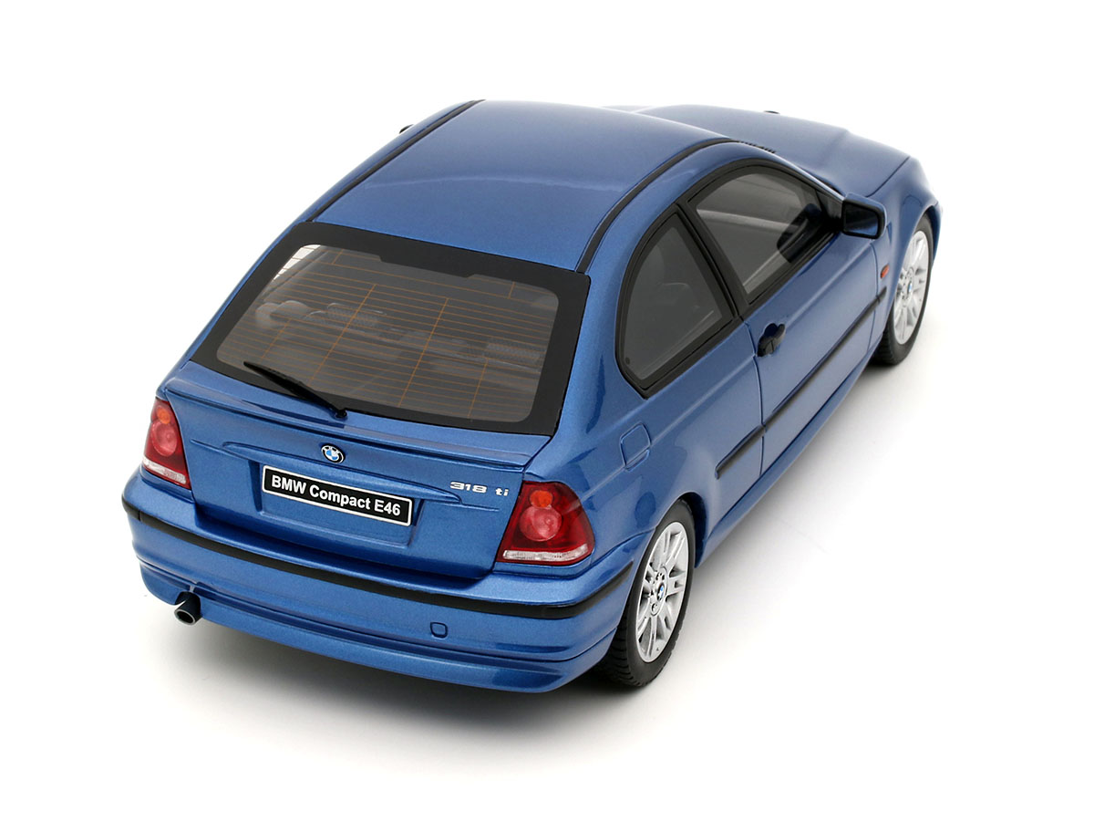 BMW E46 318Ti Compact 2002 1:18 OttOmobile Azul - 20 anos! Loja on-line ...