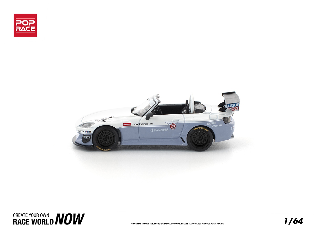 Honda S2000 Pandem Body Kit 1:64 POP RACE Branco - 20 anos! Loja on ...