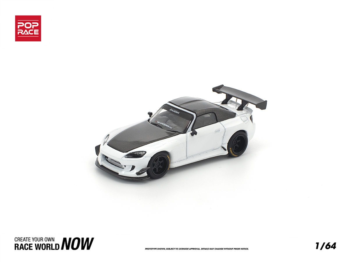 Honda S2000 Pandem Body Kit Softtop 1:64 POP RACE - 20 anos! Loja on ...