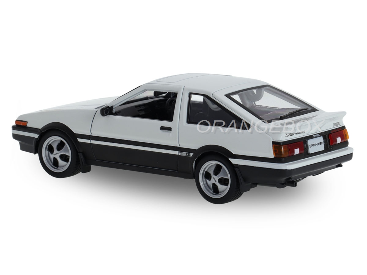 Toyota Sprinter Trueno AE86 1:24 Maisto Branco - 19 anos! Loja on-line de miniaturas colecionáveis!