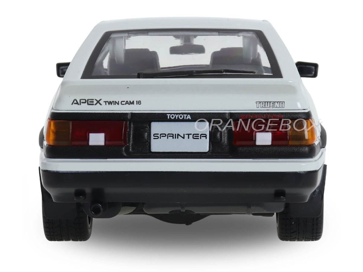 Toyota Sprinter Trueno AE86 1:24 Maisto Branco - 19 anos! Loja on-line de miniaturas colecionáveis!