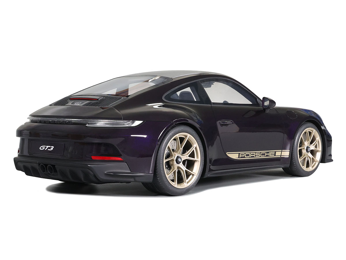 Porsche 911 992 GT3 2021 1:12 GT Spirit Purple - 20 anos! Loja on-line ...