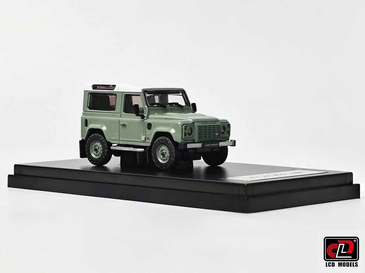 Land Rover Defender 90 V8 1:64 LCD Models Verde - 20 anos! Loja on-line ...