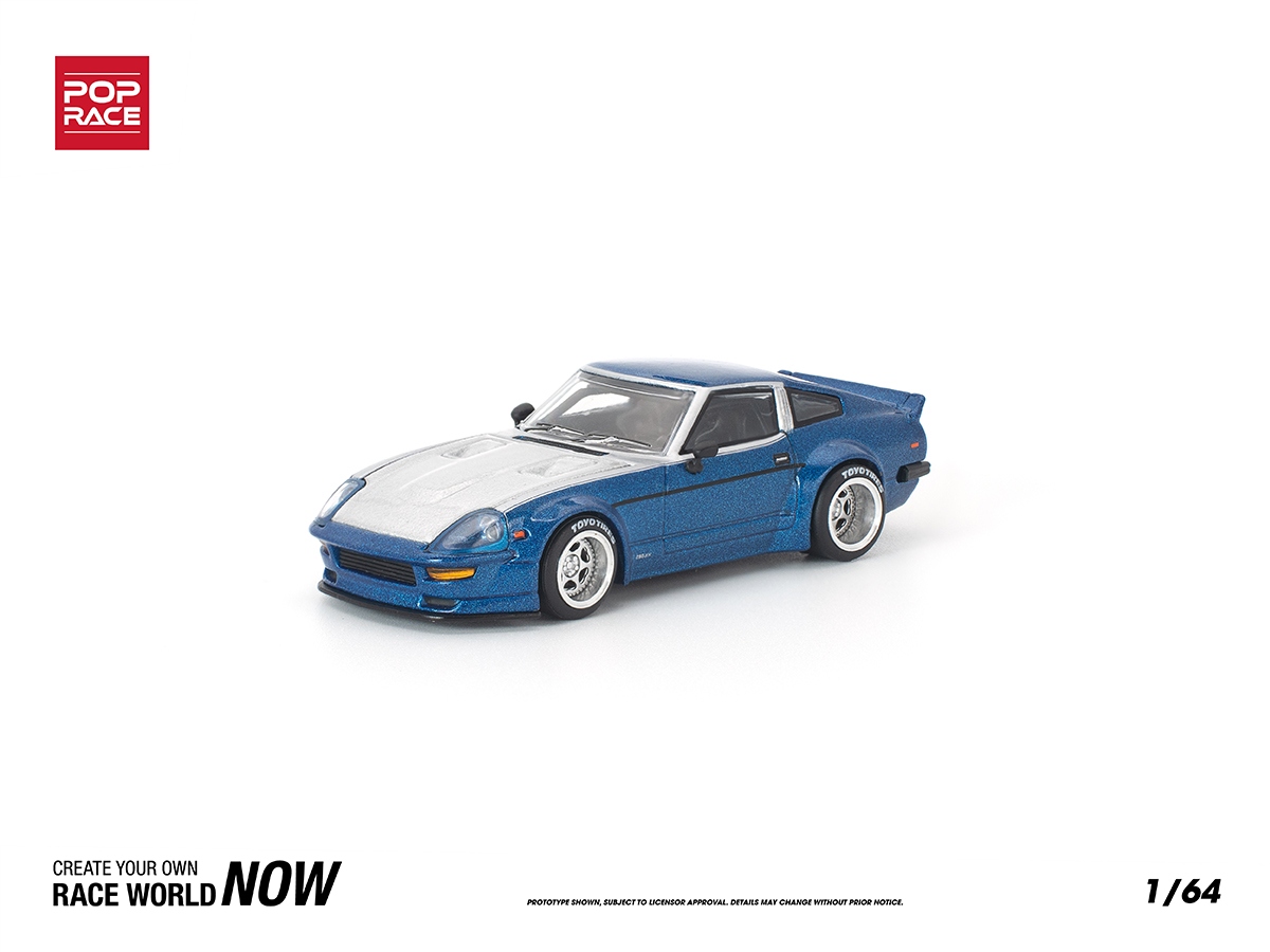 Datsun 280ZX Pandem Body Kit 1:64 POP RACE Azul - 20 anos! Loja on-line ...