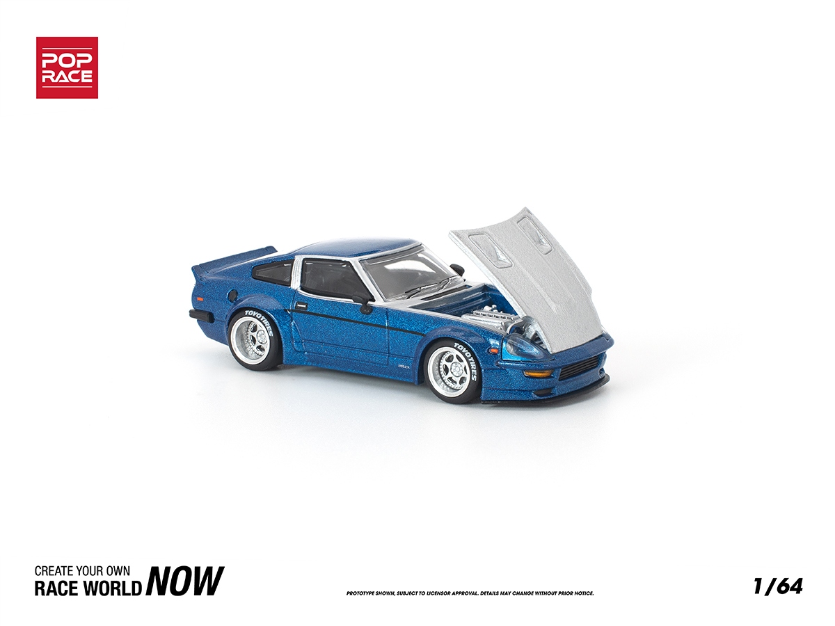 Datsun 280ZX Pandem Body Kit 1:64 POP RACE Azul - 20 anos! Loja on-line ...