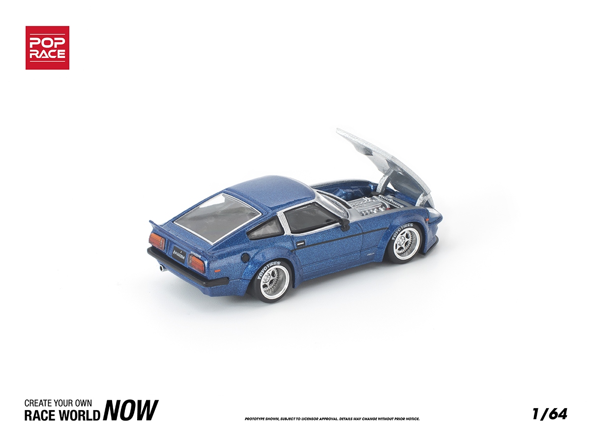 Datsun 280ZX Pandem Body Kit 1:64 POP RACE Azul - 20 anos! Loja on-line ...