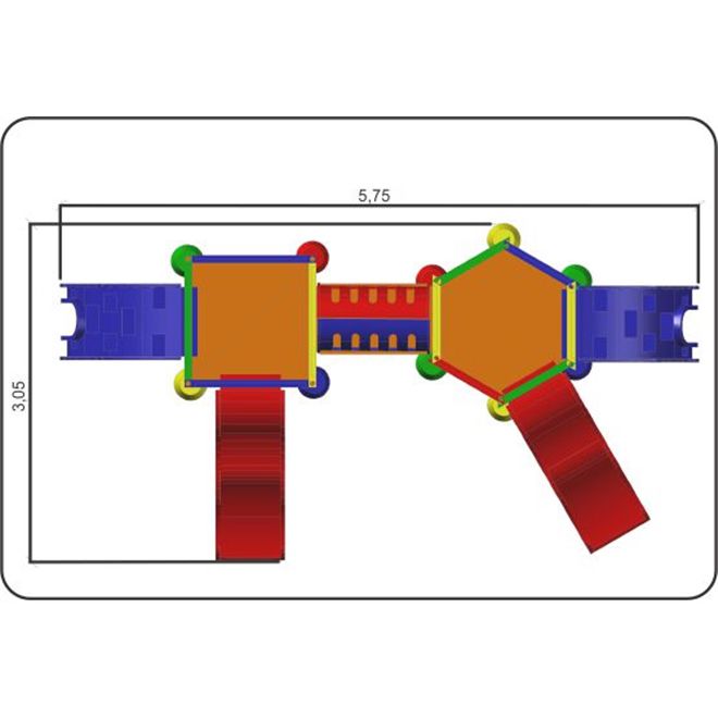 Playground Two Towers Play V2.2.2 - Jundplay - Playgrounds | Brinquedos ...