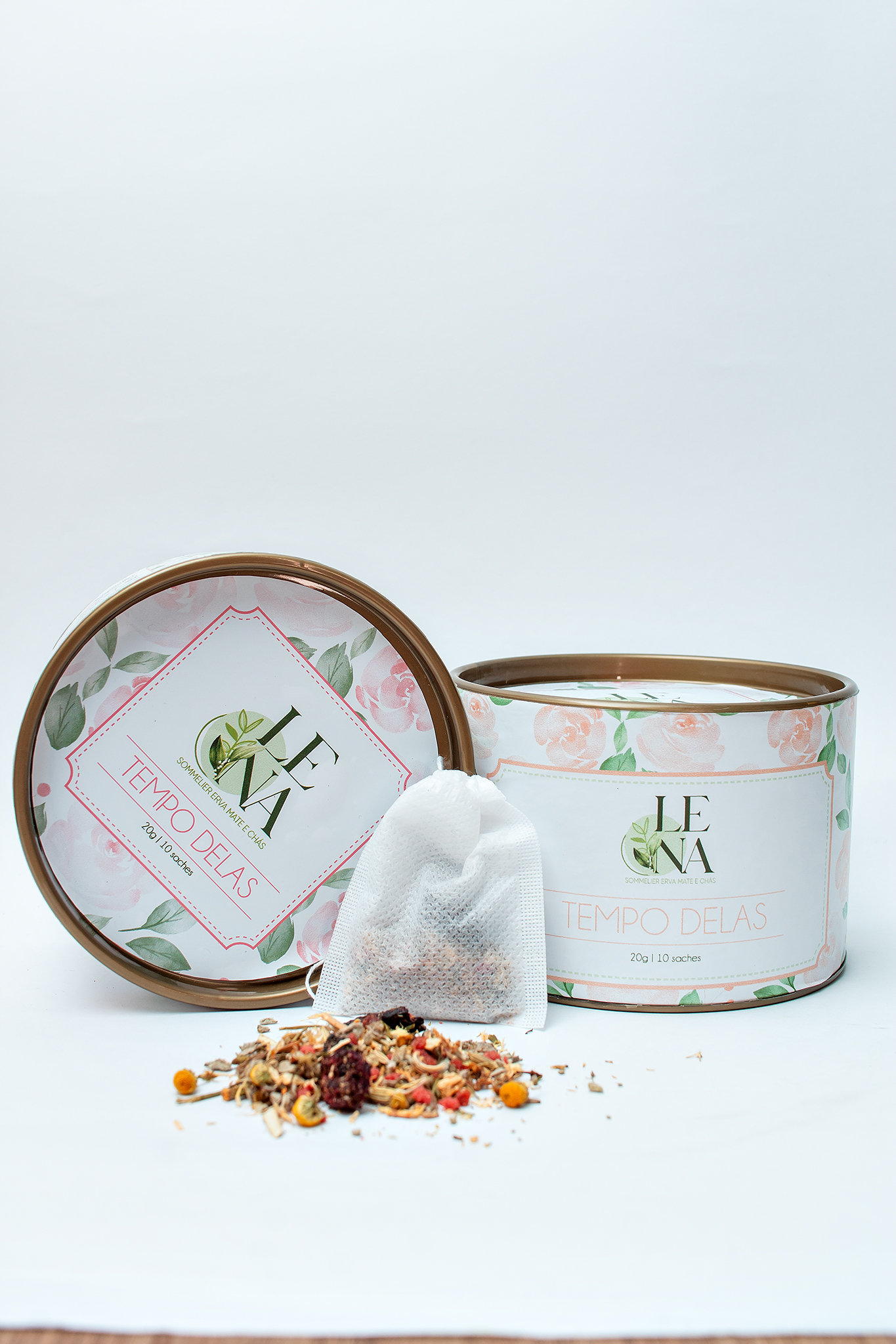 Tempo Delas - Lata 20g - Flores e Chima - Cuia para Chimarrão, Erva ...